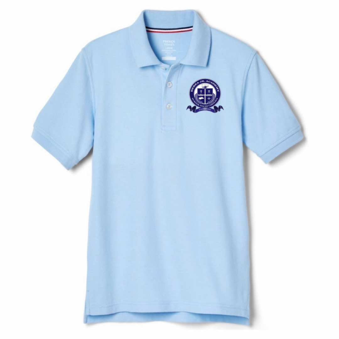 Berea Junior Academy - Co-Ed Youth / Adult Short Sleeve Pique Polos ...