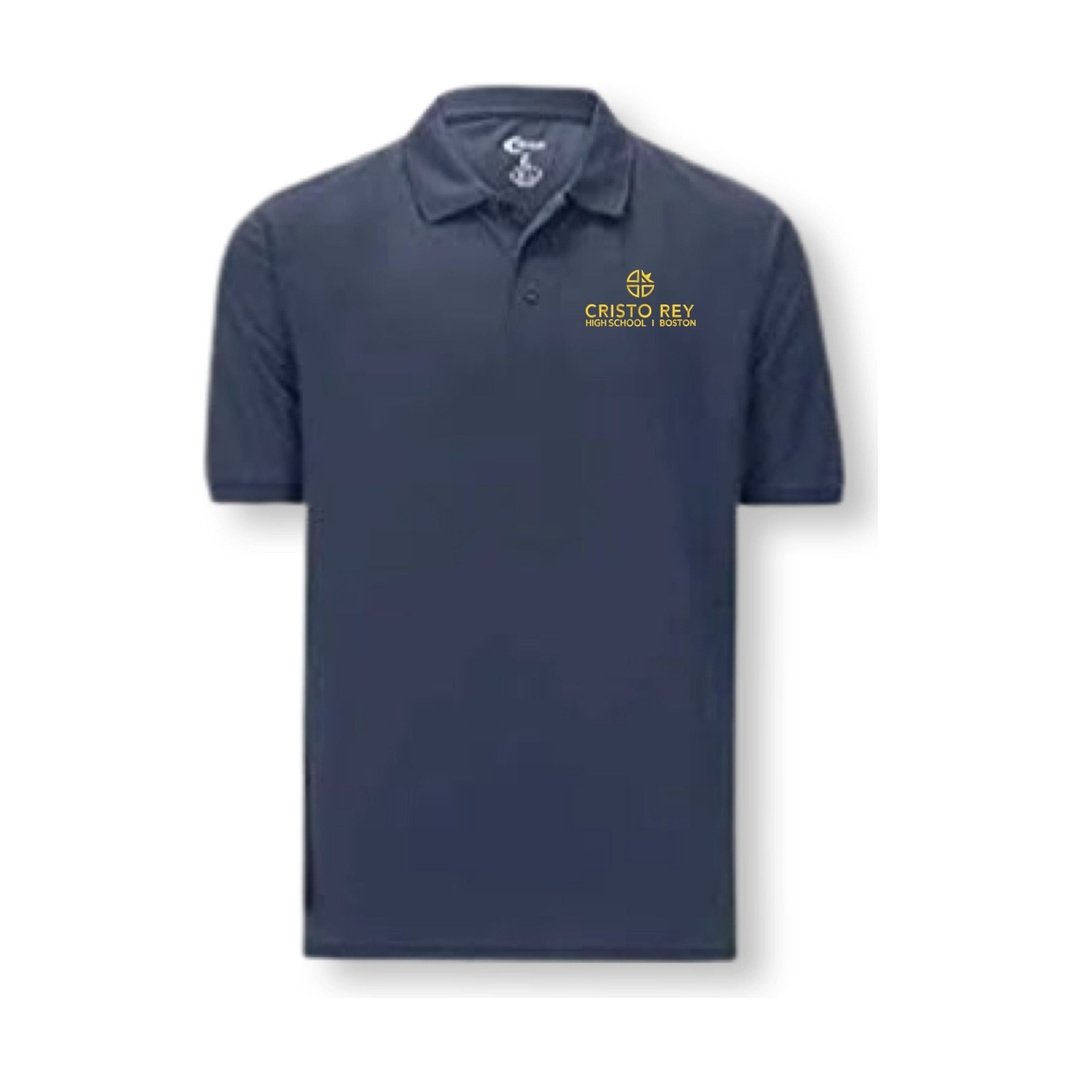 Cristo Rey HS - Short Sleeve Performance Polo - Kids – Metro School ...